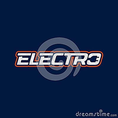 Electro Logo Design. Electric Plug Energy Logotype. Vector Emblem ...