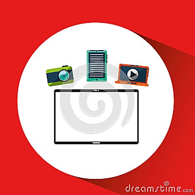 Electronic Devices Design Stock Illustration | CartoonDealer.com #73472593