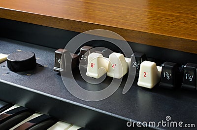 Electronic Drawbar Organ Royalty-Free Stock Image | CartoonDealer.com ...
