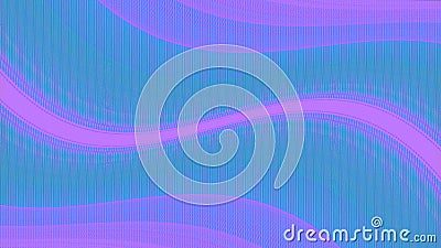 Elegant Digital Seamless Loop Animation of a Curved Wire Structure. 3d ...