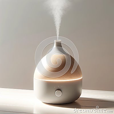 Modern Aromatherapy Diffuser, Minimalist Design, AI Generated Stock ...