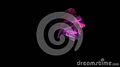 Particle Transition Element Animation Stock Footage - Video of ...