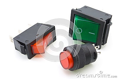 Elektrische Schalter Stockfotos - Bild: 11466013
