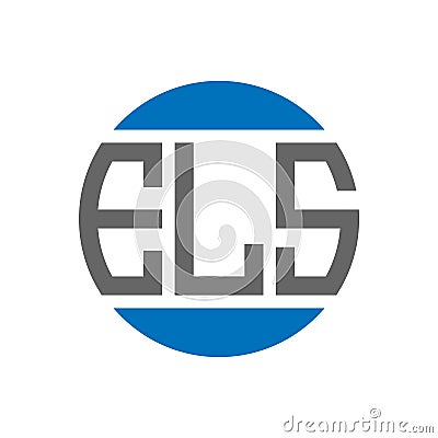 ELS Letter Logo Design On White Background. ELS Creative Initials ...