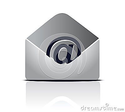 Email Sign / Vector Royalty Free Stock Photography - Image: 14438077