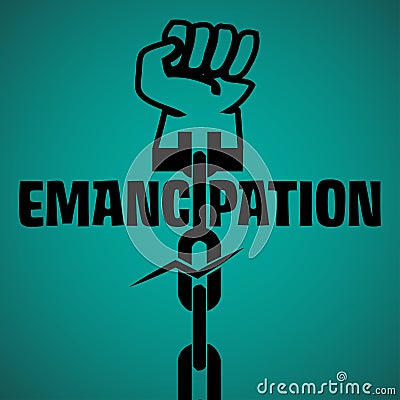 Emancipation Cartoon Vector | CartoonDealer.com #53269141