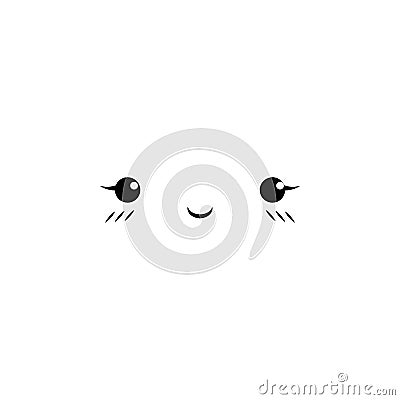 Embarrassed, Smile Icon. Element Of Anime Face Icon For Mobile Concept ...