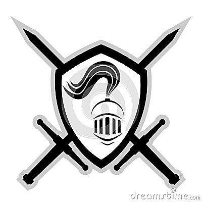 Emblema Do Guerreiro Imagens de Stock Royalty Free - Imagem: 25622469