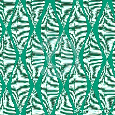 Green Tribal Patterns