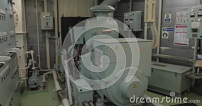 Emergency generator room stock video. Video of motor - 70605557