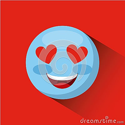 Emoticon Face Icon Cartoon Vector | CartoonDealer.com #90843107
