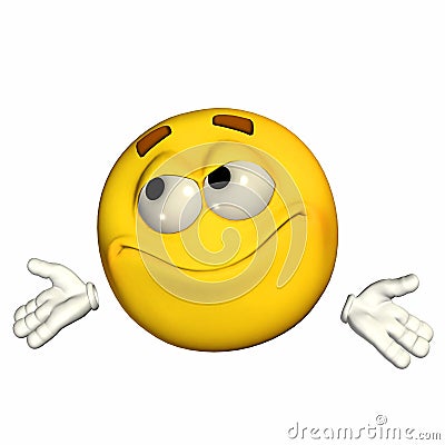 Emoticon - Soddisfatto Fotografia Stock Libera da Diritti - Immagine ...