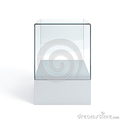 Empty Display Case Royalty Free Stock Images - Image: 21105219