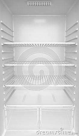 Empty Fridge Stock Photos - Image: 31661623