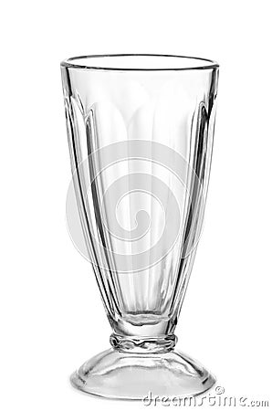 Empty Glass For A Milkshake Royalty Free Stock Photos - Image: 28492238