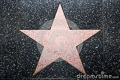 The Empty Star Editorial Stock Image - Image: 18683464