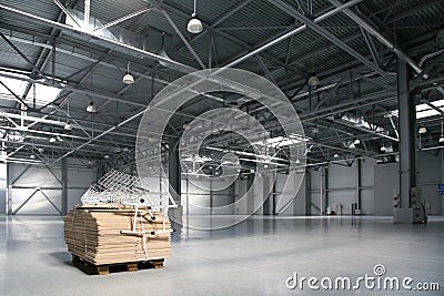 Empty Warehouse Royalty Free Stock Photo - Image: 2669835