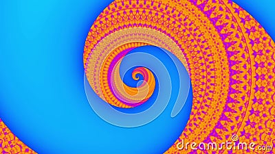 Endless Spiral. Seamless Loop Footage. Stock Video - Video of animation ...