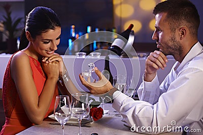 Engagement Dinner Stock Photography - Image: 29136962