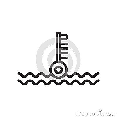 Engine Coolant Icon Vector Sign And Symbol Isolated On White Background ...