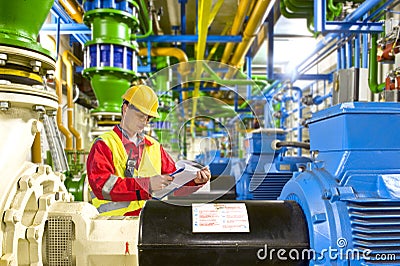 Engine room stock photo. Image of flooring, meter, diesel - 12119400