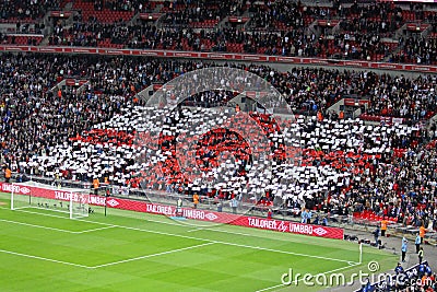 England Supporters Flag Editorial Photo - Image: 27124916