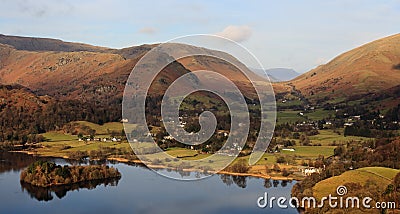 English Countryside Village, Lake District Stock Photos - Image: 21700833