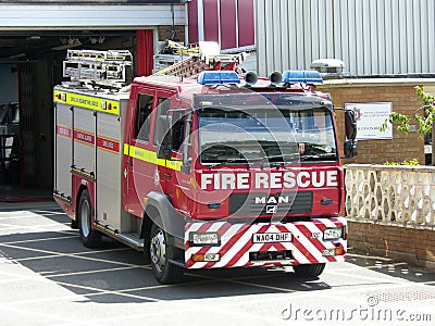 English Fire Truck Editorial Photography - Image: 47550482