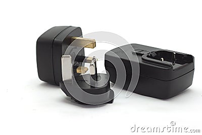 English Plug And Power Adapter Royalty-Free Stock Photography ...