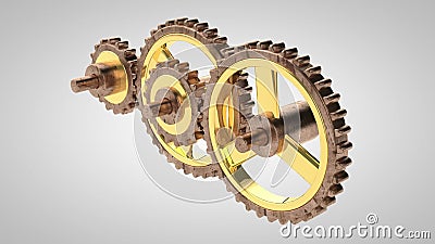 Engranaje epicicloidal metrajes. Vídeo de redondo, vuelta - 48376144