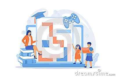 Entertaining Studying, Logical Thinking Development. Educational Game ...