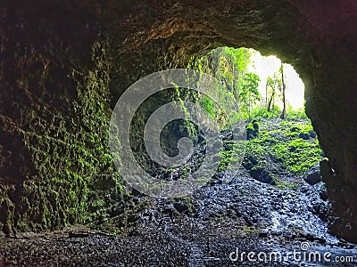 Jomblang Cave Entrance Royalty-Free Stock Image | CartoonDealer.com ...