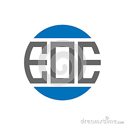 EOE Letter Logo Design On White Background. EOE Creative Initials ...