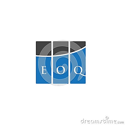 EOQ Letter Logo Design On WHITE Background. EOQ Creative Initials ...