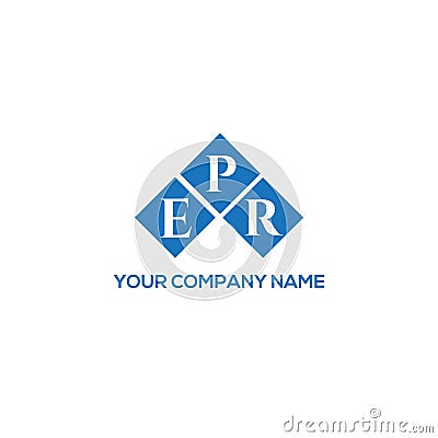 EPR Letter Logo Design On White Background. EPR Creative Initials ...