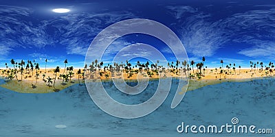 Equidistant Projection, HDRI High Resolution Map. Environment Map ...