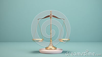 Equilibrium In Pastel: Wes Anderson-Inspired Scales Royalty-Free ...