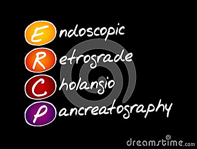 ERCP Acronym, Concept Background Stock Photo | CartoonDealer.com #202532880