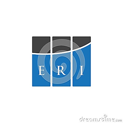 ERI Letter Logo Design On WHITE Background. ERI Creative Initials ...