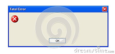 Error Pop Up Window Royalty Free Stock Image - Image: 29777956