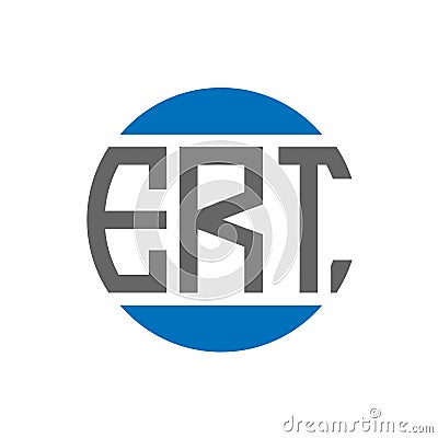 ERT Letter Logo Design On White Background. ERT Creative Initials ...