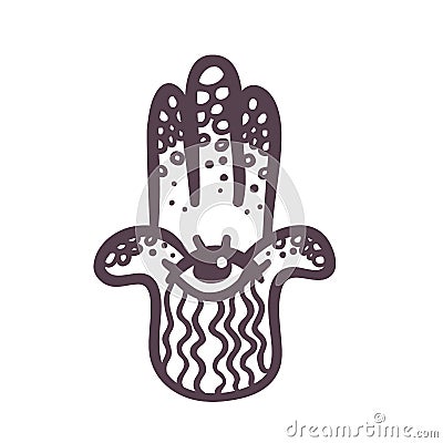 Esoteric Eye Rune Symbol Vector Illustration | CartoonDealer.com #100538638