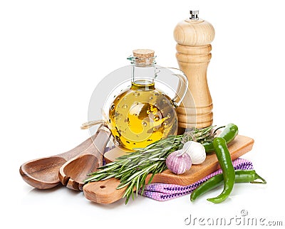 Especias, Hierbas Y Condimentos Foto de archivo - Imagen: 41183447