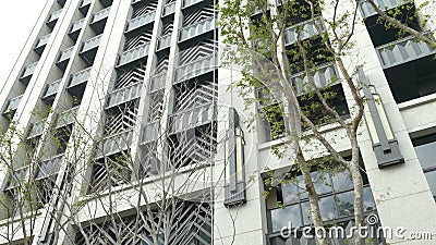 Establishing Shot of Apartment Building Stock Footage - Video of house ...