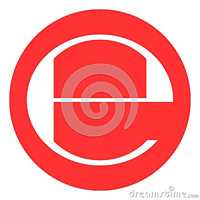 Estimated Sign Isolated On White Background. Label Mark Vector ...