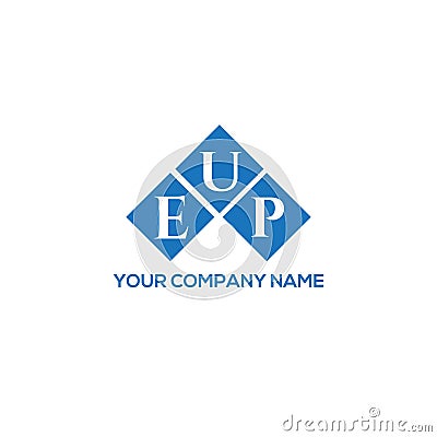 EUP Letter Logo Design On White Background. EUP Creative Initials ...