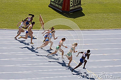 European Athletics 100 Meters Editorial Photo | CartoonDealer.com #15379029