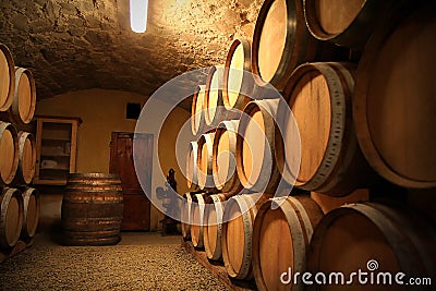 European Wine Cellar Stock Photos - Image: 3564593