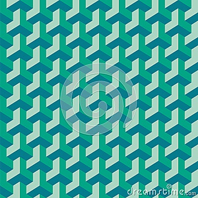 Evenly Repeating Intertwined Pattern. Vector Illustration ...