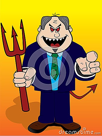 Evil Boss Stock Images - Image: 1083394